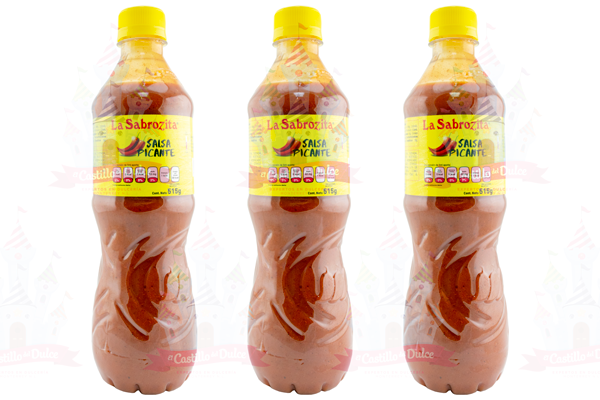SABROZITA ROJA 24/500 ML. SABROZITA – EL CASTILLO DEL DULCE