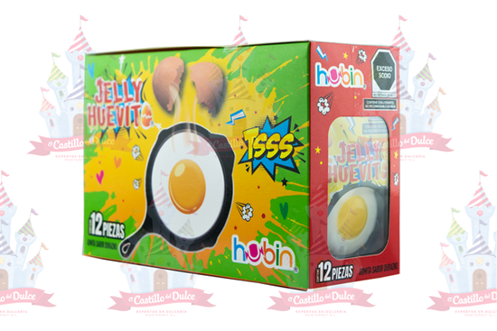 JELLY HUEVITO 8/12 PZS. HUBIN – EL CASTILLO DEL DULCE