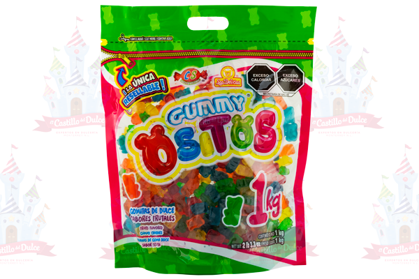 GUMMY OSITOS 10/1 KG. DELICIAS – EL CASTILLO DEL DULCE