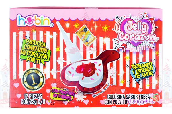 JELLY CORAZON 8/12 PZA HUBIN – EL CASTILLO DEL DULCE