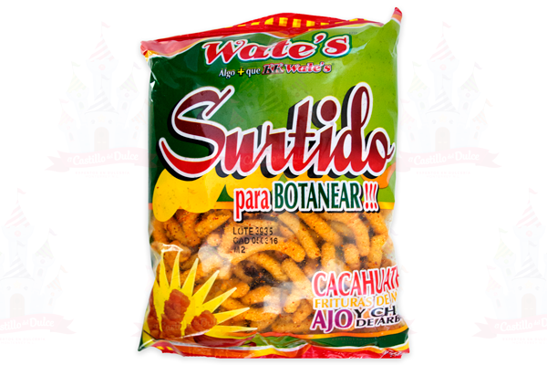 SURTIDO WATES CON AJO 16/450GR – EL CASTILLO DEL DULCE