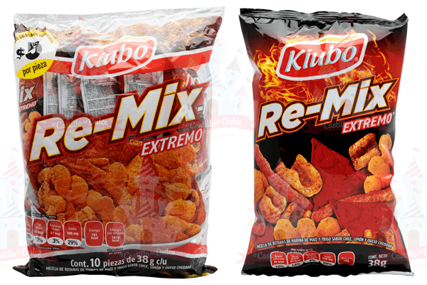 FRITURA RE MIX KIUBO 8/10/38GRS GONAC – EL CASTILLO DEL DULCE