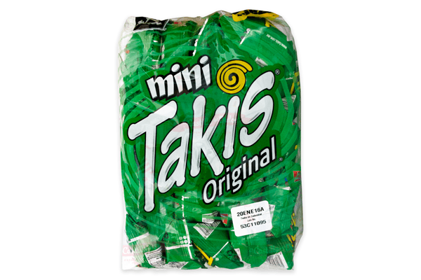 MINI TAKIS ORIGINAL 3/25/875 GRS BARCEL – EL CASTILLO DEL DULCE