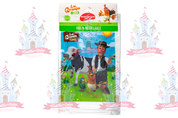 BOLSA GRANJA ZENON 6/25 PZA GRANMARK – EL CASTILLO DEL DULCE