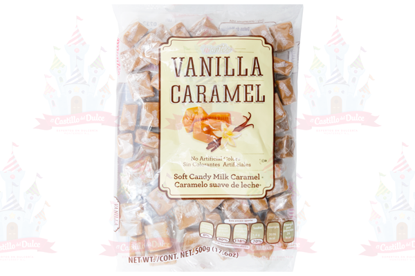 VANILLA CARAMEL 20/500 GRS MONTES – EL CASTILLO DEL DULCE