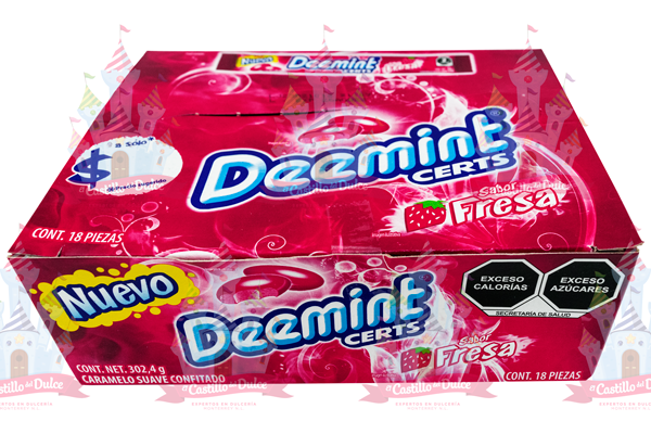 DEEMINT 6S FRESA 20/18 PZAS ADAMS – EL CASTILLO DEL DULCE