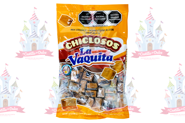 CHICLOSO LA VAQUITA 20/50 PZA CANELS – EL CASTILLO DEL DULCE