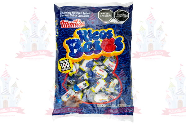 RICOS BESOS 20/100 MONTES – EL CASTILLO DEL DULCE