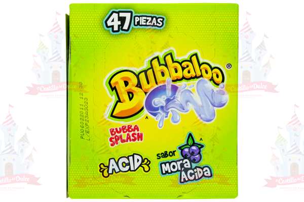 BUBBALOO ACID 32/47 PZAS ADAMS – EL CASTILLO DEL DULCE