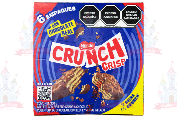 CRUNCH CRISPI 8/6 NESTLE – EL CASTILLO DEL DULCE