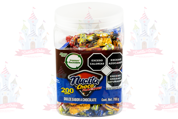 CHOCO RACING VITROLERO NVA IMAGEN 12/200 NUTRESA – EL CASTILLO DEL DULCE