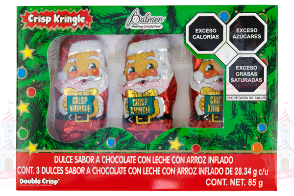 CHOCOLATE CRISP KRINGLE 24/3 PZA PALMER – EL CASTILLO DEL DULCE