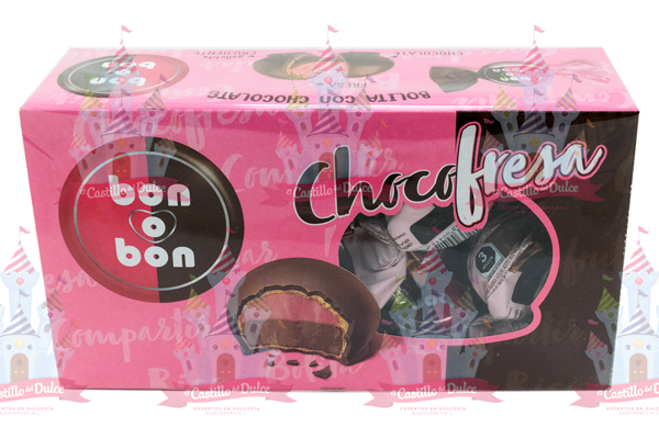 BON O BON CHOCO FRESA 12/18 PZA ARCOR – EL CASTILLO DEL DULCE