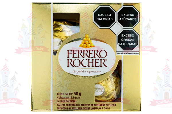 FERRERO ROCHER T4 21/4 PZAS – EL CASTILLO DEL DULCE