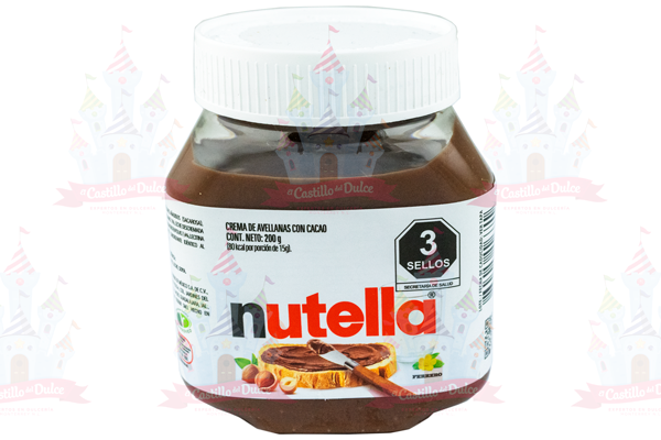 NUTELLA 12/200 GRS FERRERO – EL CASTILLO DEL DULCE