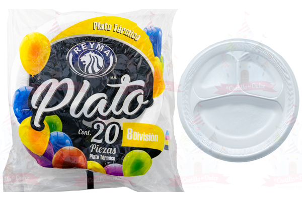 PLATO #8 C/DIV 25/20 REYMA – EL CASTILLO DEL DULCE