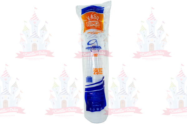 VASO TERMICO #112 40/25 CONVERMEX – EL CASTILLO DEL DULCE
