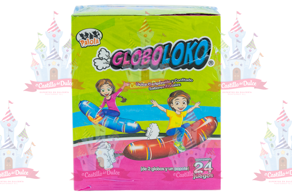 GLOBO LOKO 18/24 DELICIAS – EL CASTILLO DEL DULCE