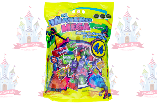 PAQUETE PIÑATERO MEGA 3/4.4 KG CANELS – EL CASTILLO DEL DULCE