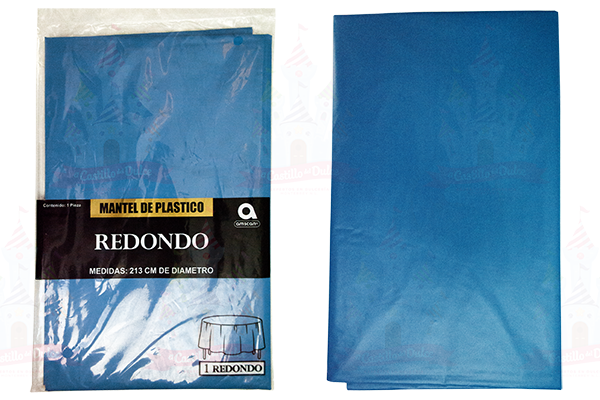 MANTEL RED. AZUL REY 6/1 AMSCAN – EL CASTILLO DEL DULCE