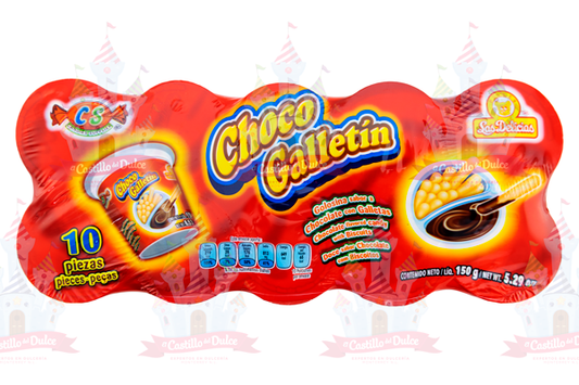 CHOCOLATE GALLETA – EL CASTILLO DEL DULCE