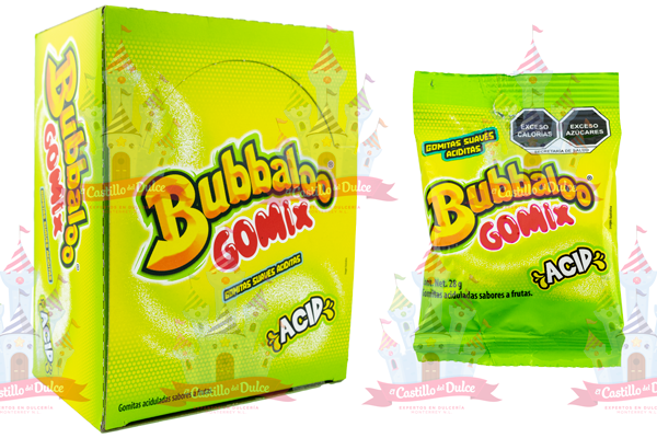GOMIX BUBBALOO 12/12 PZA ADAMS – EL CASTILLO DEL DULCE