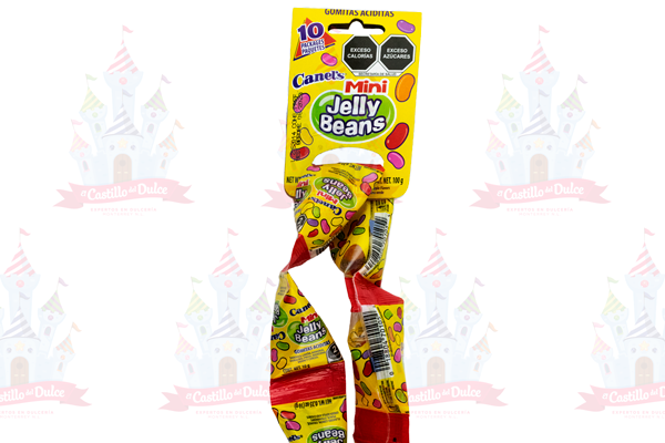 MINI JELLY BEANS TIRA 40/10 PZA CANELS – EL CASTILLO DEL DULCE