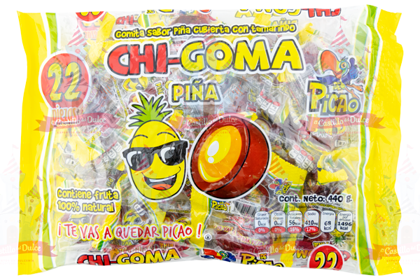 CHI GOMA PINA 20/22 PZA PICAO – EL CASTILLO DEL DULCE