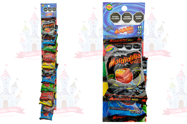 PALETA MORDIDILLA TIRA 16/11 PZA PIGUI – EL CASTILLO DEL DULCE