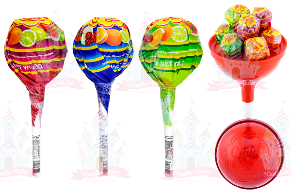 MINI MEGACHUPS 6/10 PZA CHUPA CHUPS – EL CASTILLO DEL DULCE