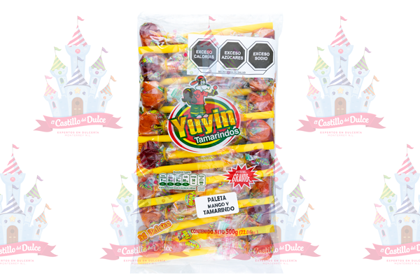 PALETA MANGO/TAMARINDO YUYIN 16/16 PAQUITO – EL CASTILLO DEL DULCE