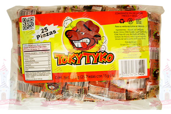 POLVO TOKY TIKO 40/25 TORITO – EL CASTILLO DEL DULCE