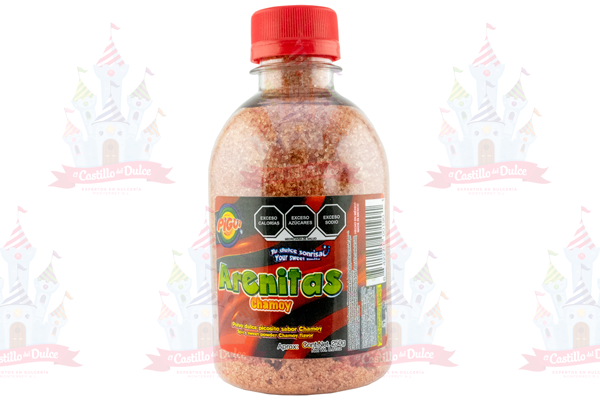 ARENITA SABOR CHAMOY 48/250 GRS PIGUI – EL CASTILLO DEL DULCE