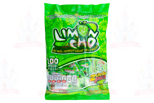 LIMONCHO BOLSA 24/100 ZUMBA PICA – EL CASTILLO DEL DULCE