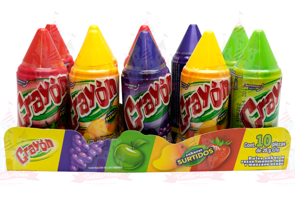 CRAYON SURTIDO 12/10 LORENA – EL CASTILLO DEL DULCE
